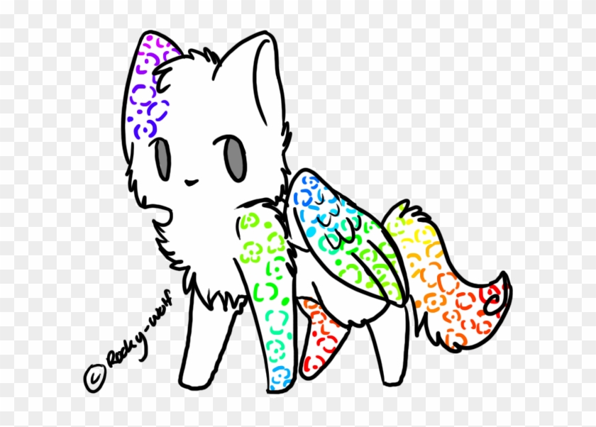 Winged Cat Adoptable Auction [closed] By Hazelfootpineclan - Chibi ...